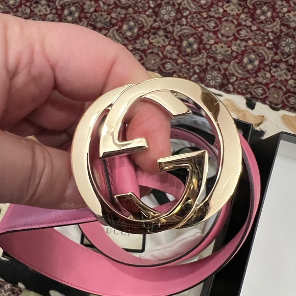 Gucci | Accessories | Gucci Interlocking G Buckle Leather Belt | Poshmark